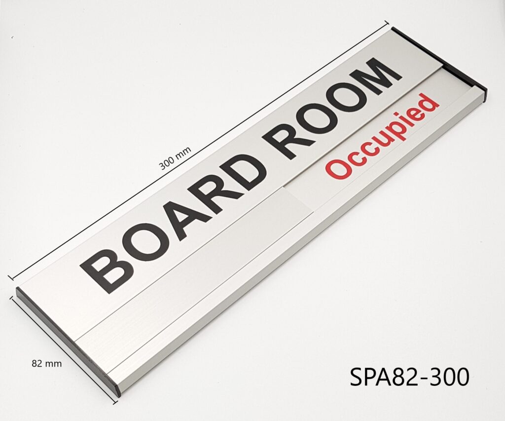 ALUMINIUM DOOR SIGN VACANT/OCCUPIED WITH ROOM NAME – Pronto Dynamic ...