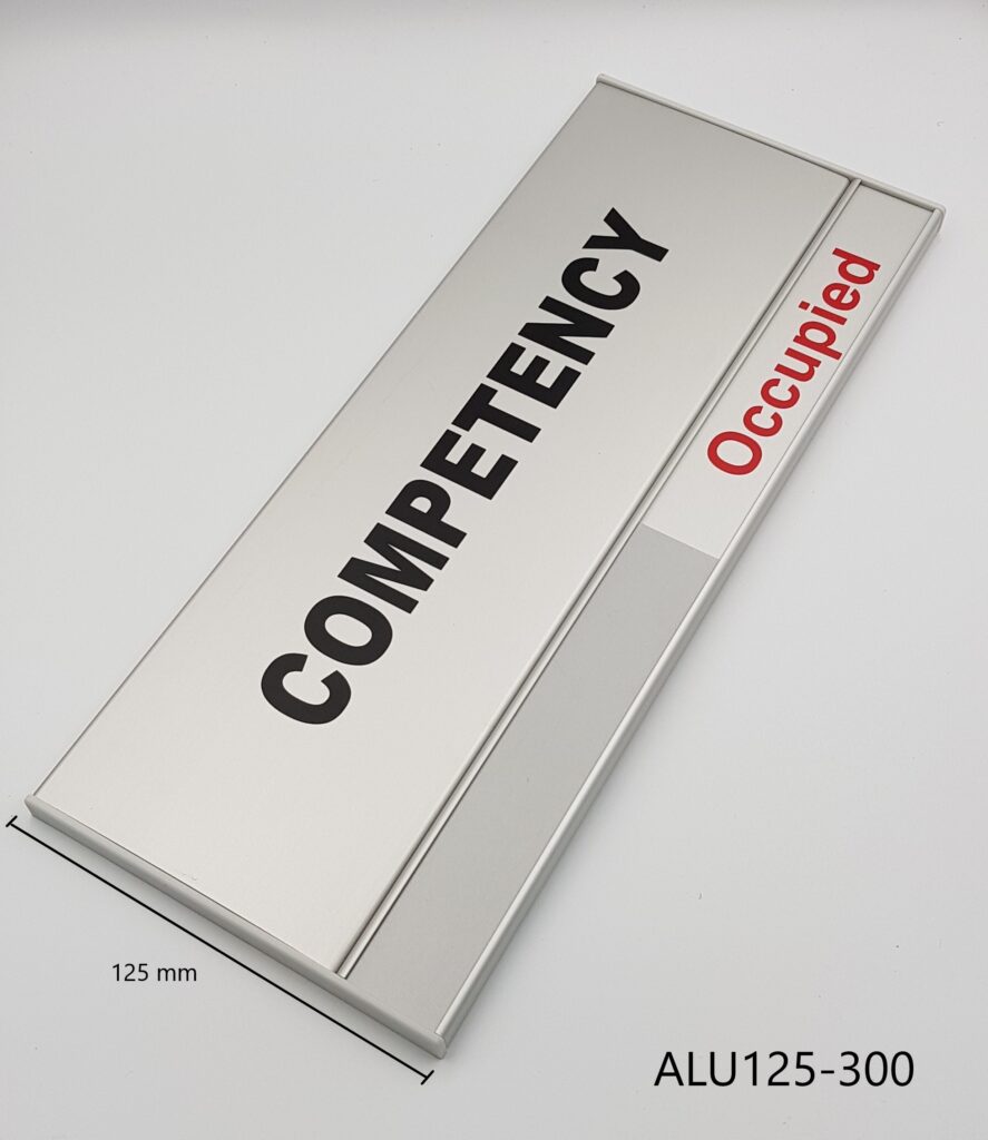 ALUMINIUM DOOR SIGN VACANT/OCCUPIED WITH ROOM NAME – Pronto Dynamic ...