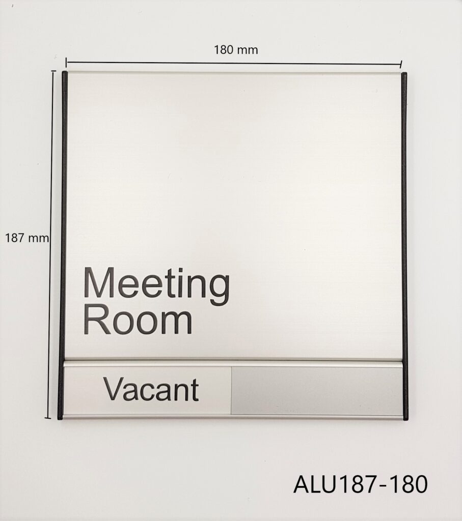 ALUMINIUM DOOR SIGN VACANT/OCCUPIED WITH ROOM NAME – Pronto Dynamic ...