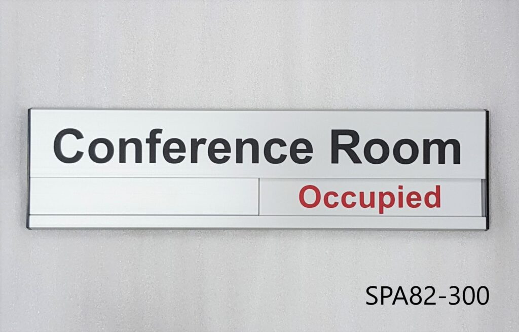 ALUMINIUM DOOR SIGN VACANT/OCCUPIED WITH ROOM NAME – Pronto Dynamic ...