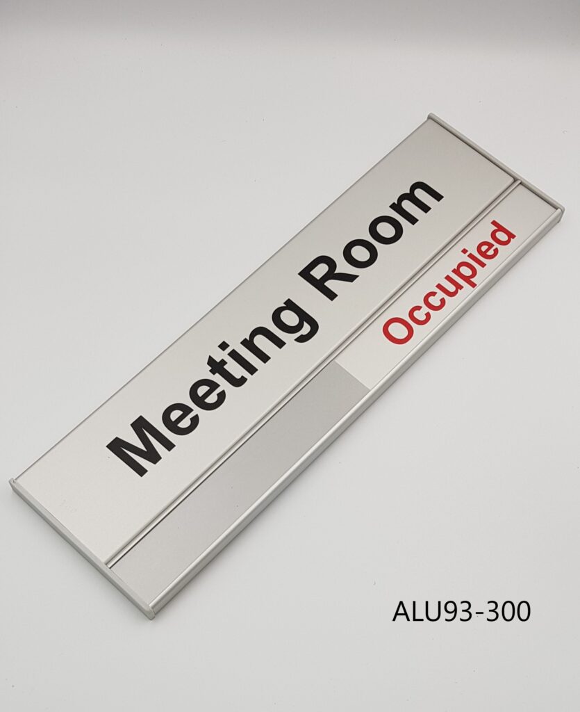 ALUMINIUM DOOR SIGN VACANT/OCCUPIED WITH ROOM NAME – Pronto Dynamic ...